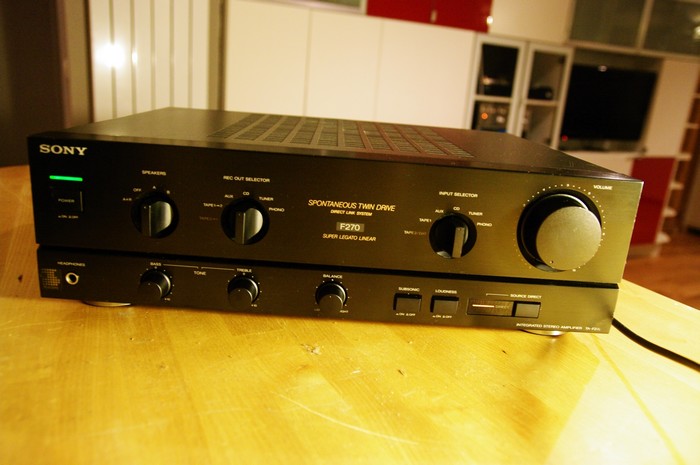 Sony TA-F270 - Le forum Audiovintage
